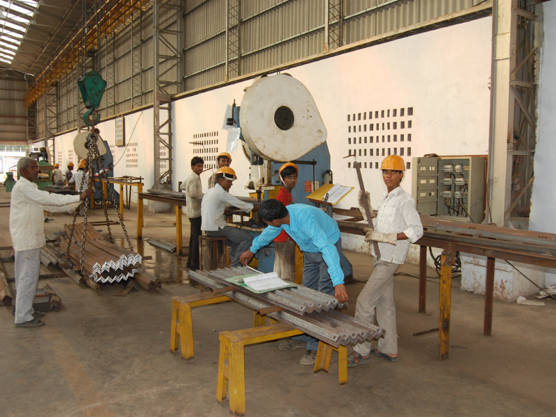 State-of-the-Art Manufacturing Infrastructure | Bajaj Steel Industries